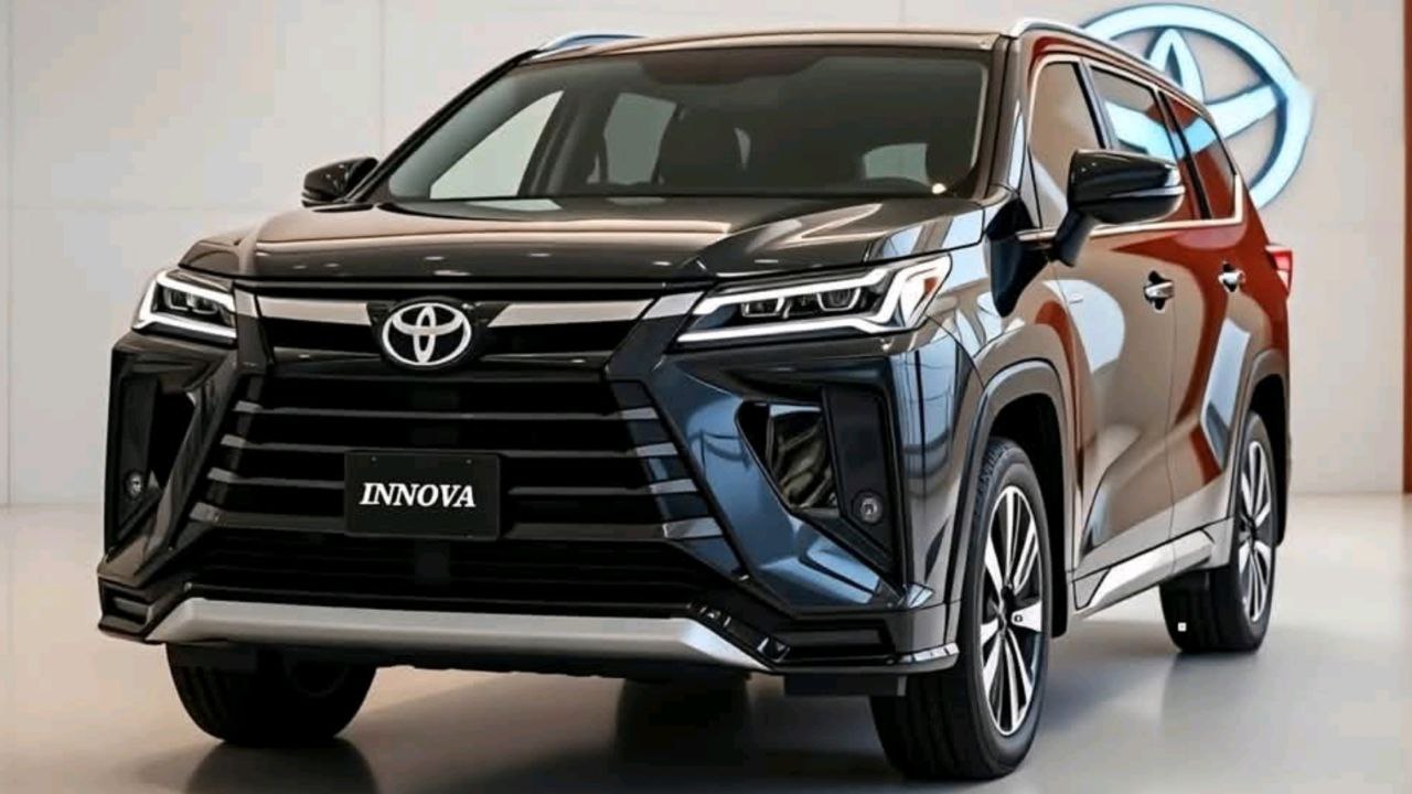Toyota Innova 2025: Bold New Look, 26 kmpl Mileage, and Advanced Hybrid ...