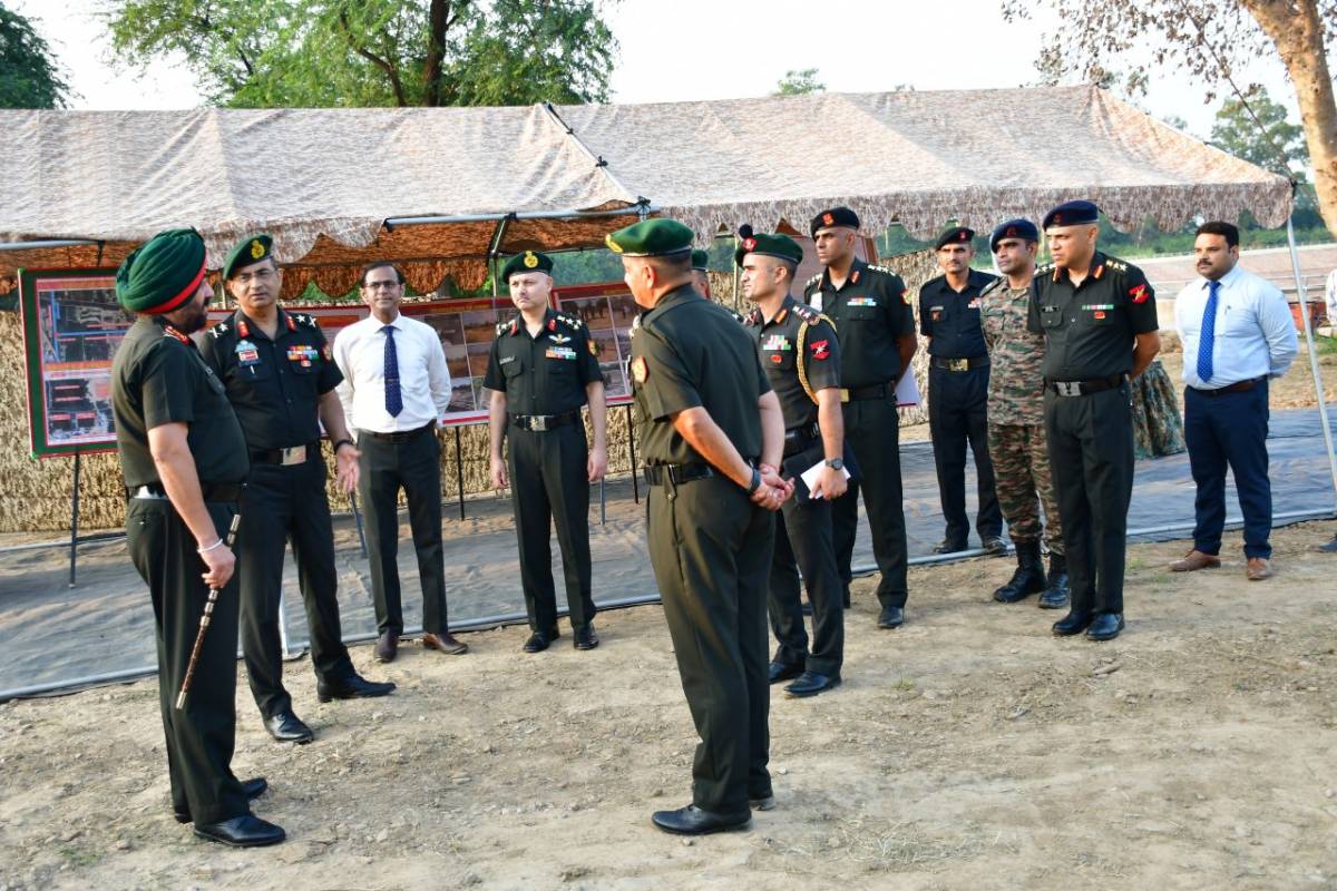Army Commander Sapta Shakti Command Visits Hisar Military Station ...