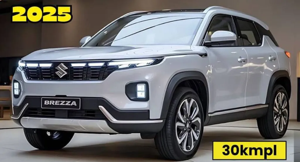 Maruti Brezza 2025: Refreshed Design, Hybrid Tech, and Advanced ...