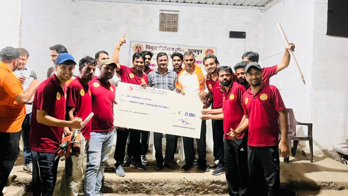 NarSingh Club Bhinder Wins Vidyut Premier League, Vagad Warriors Finish ...