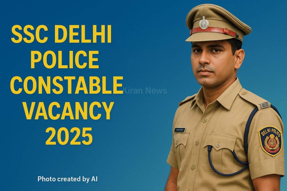 SSC Delhi Police Constable Recruitment 2025: Apply Now for 7,565 ...