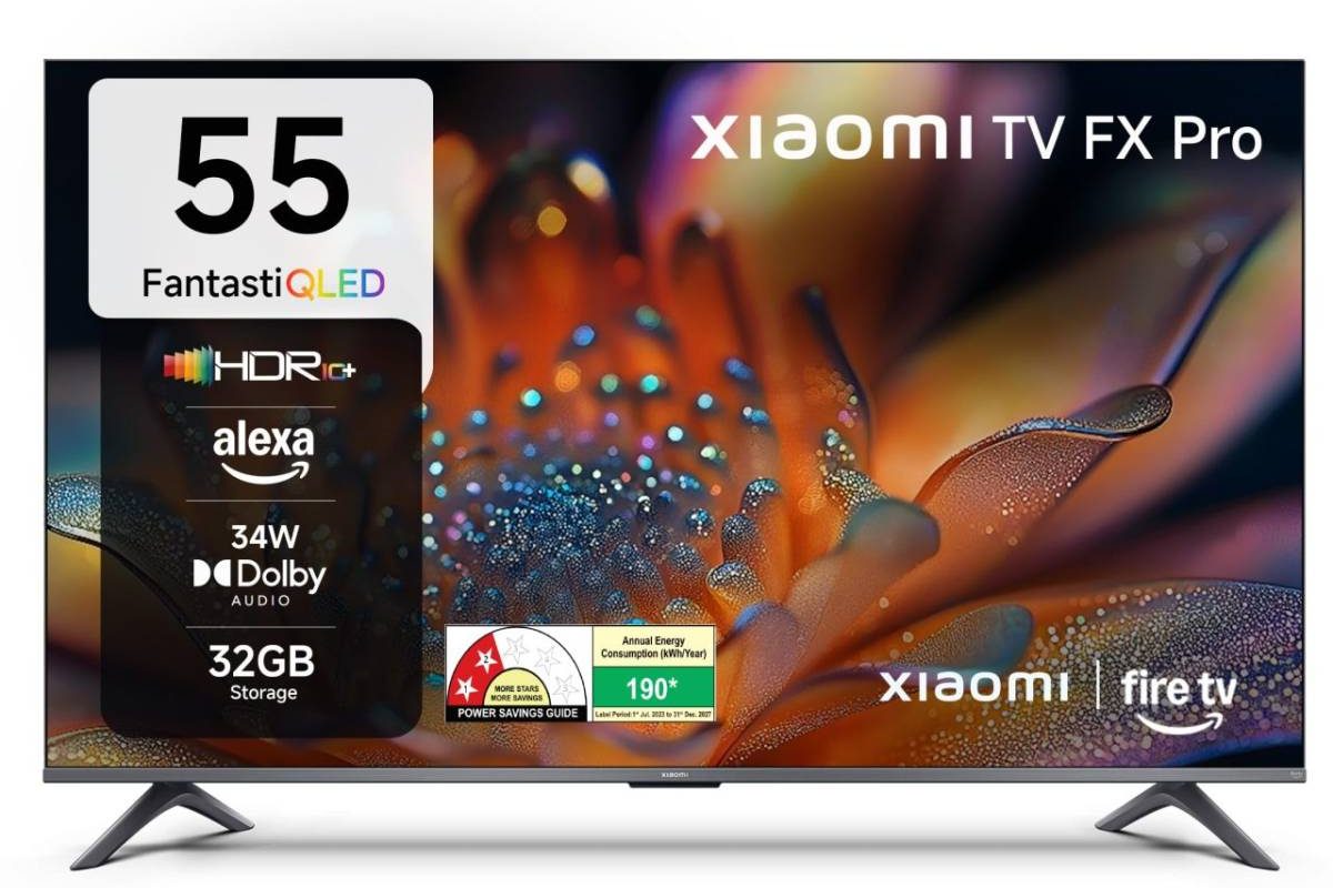 Xiaomi FX Pro QLED 55-inch 4K TV Now Available for ₹27,999 on Amazon ...