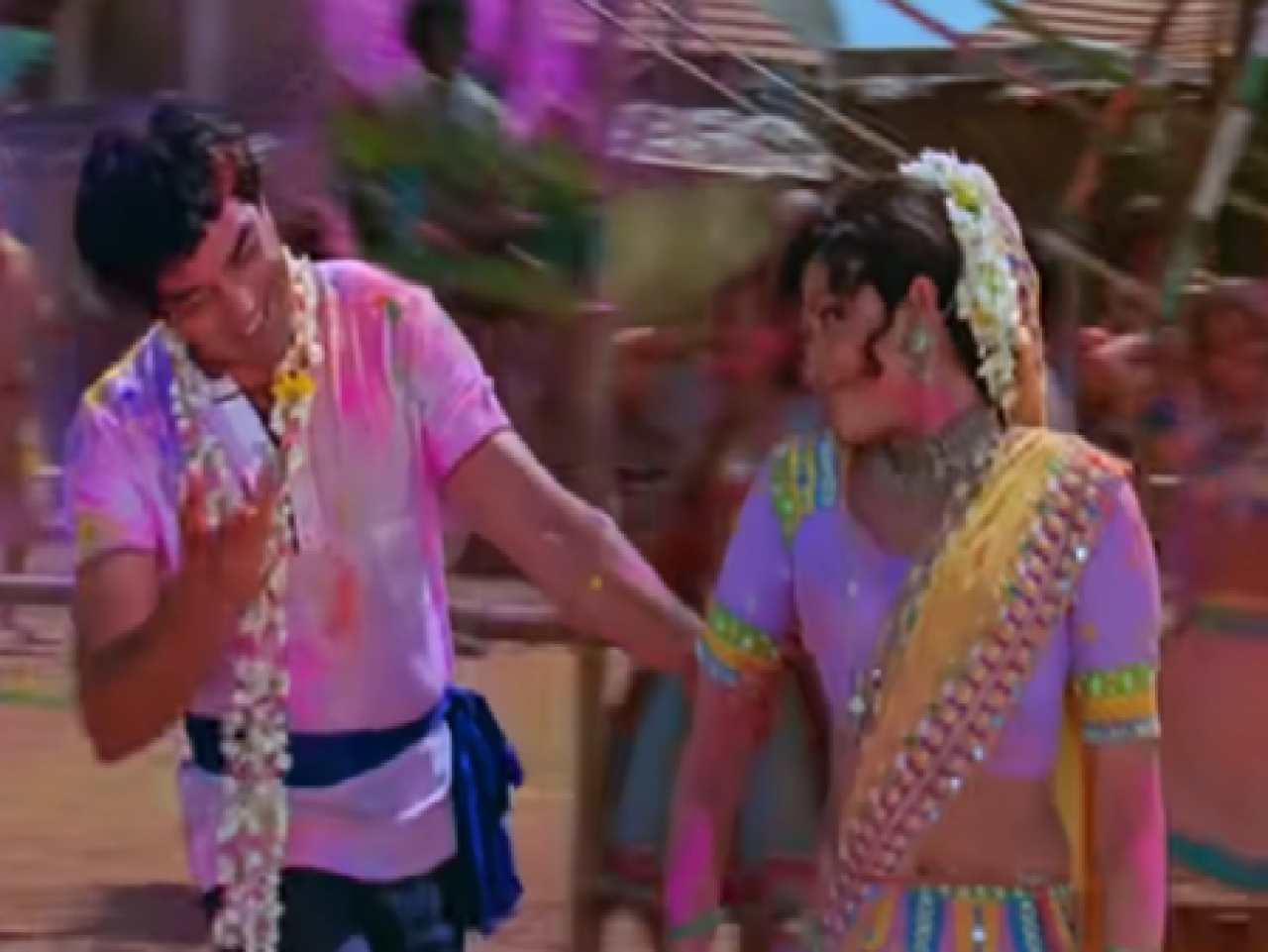 Behind the Scenes of Sholay: The Making of the Iconic Holi Song