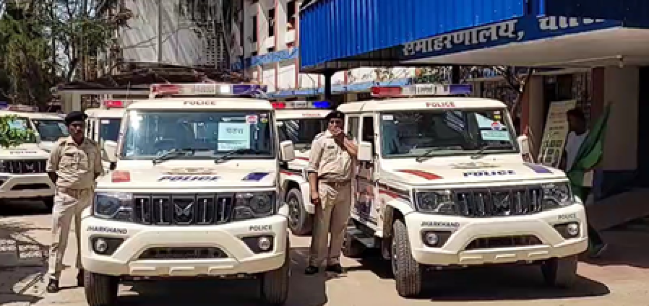 Jharkhand Police Strengthens Fleet with New Vehicles