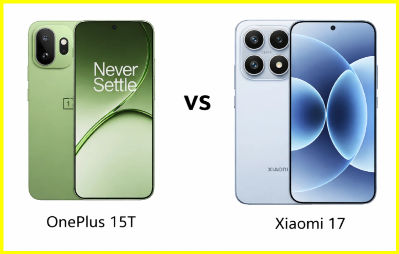 OnePlus 15T vs Xiaomi 17: A Pricey Showdown with Similar Chips