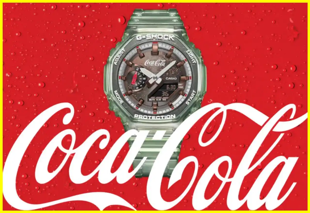 Casio Unveils Limited-Edition Coca-Cola G-Shock Watch with Iconic Design
