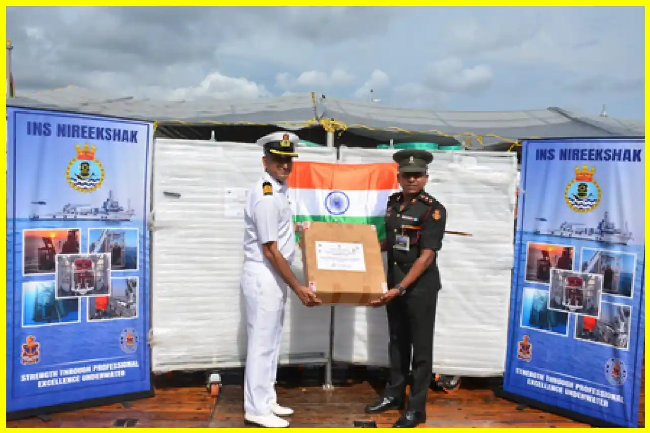 India Provides Humanitarian Aid to Sri Lanka with Medical Units and ...