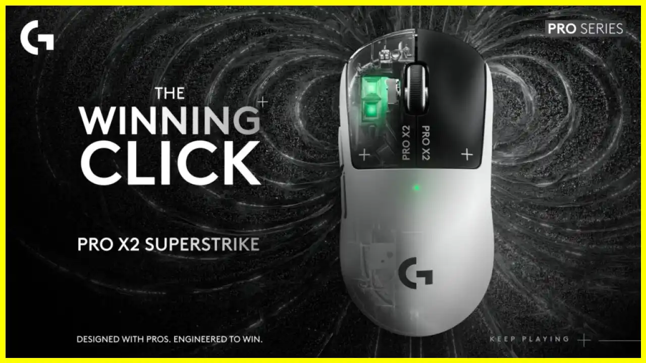 Logitech G PRO X2 SUPERSTRIKE Gaming Mouse Launched in India with ...