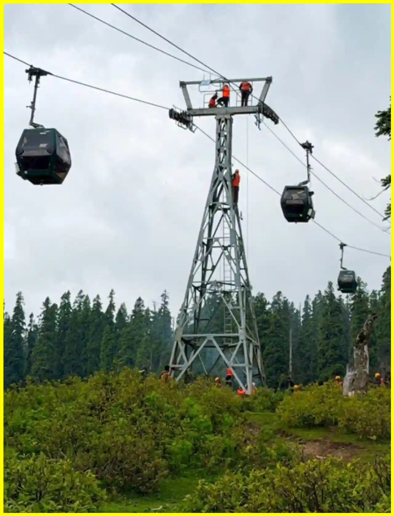 Gulmarg Gondola Service Set to Resume on June 2 After Technical Glitch ...