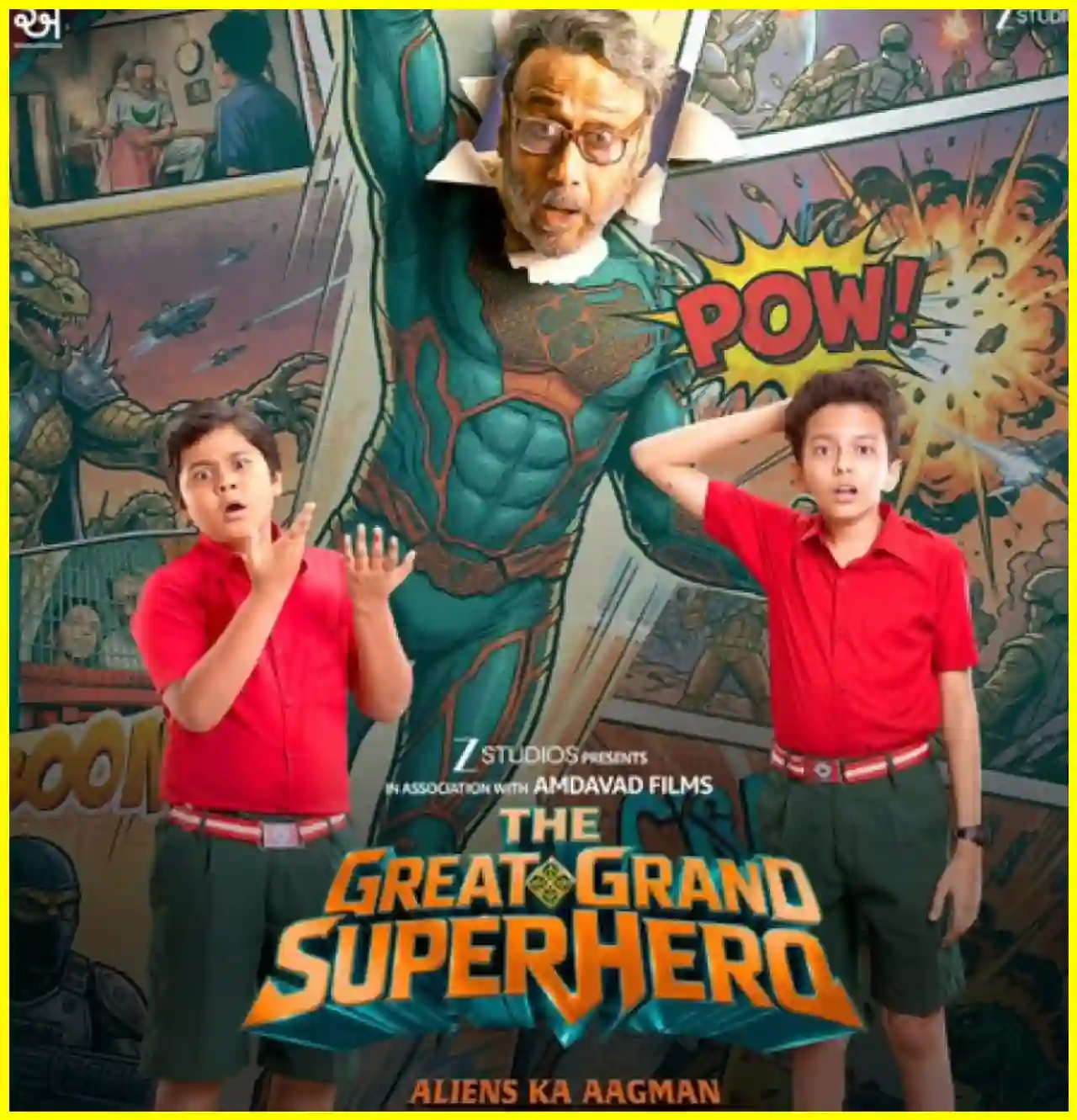 The Great Grand Superhero Public Review: Jackie Shroffs Performance ...