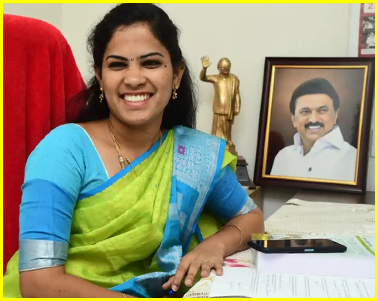 Chennai Mayor Responds to Allegations of Ignoring MLA Pallavi at School ...