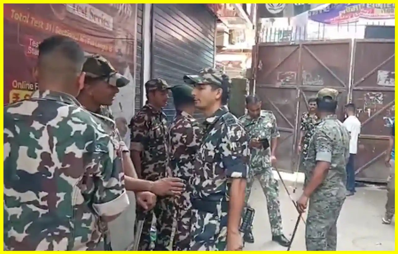 Increased Police Security After Shooting Near Khan Sirs Coaching Center
