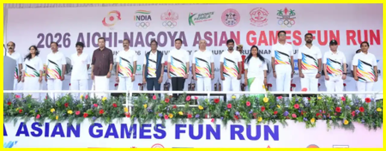 India Hosts First Fun Run for 2026 Aichi-Nagoya Asian Games