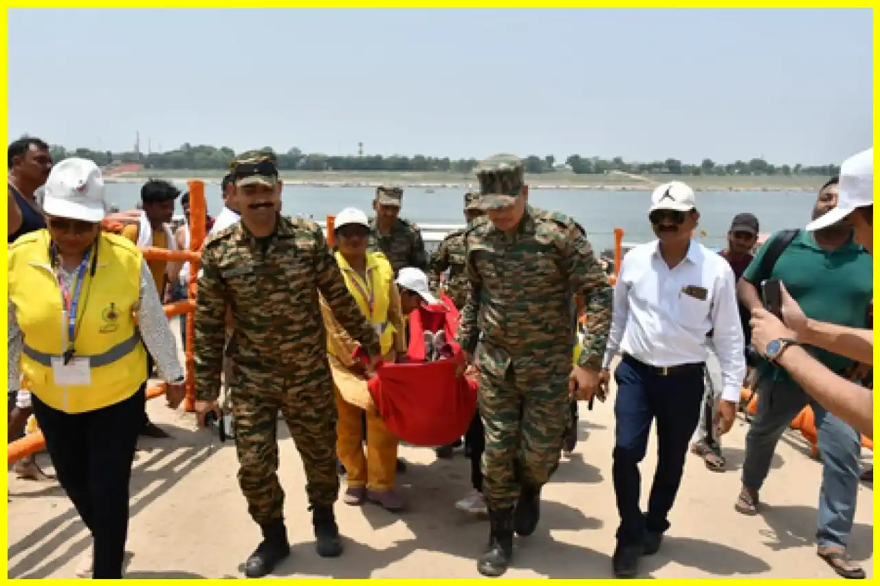 Indian Army Conducts Extensive Flood Relief Mock Drill in Prayagraj