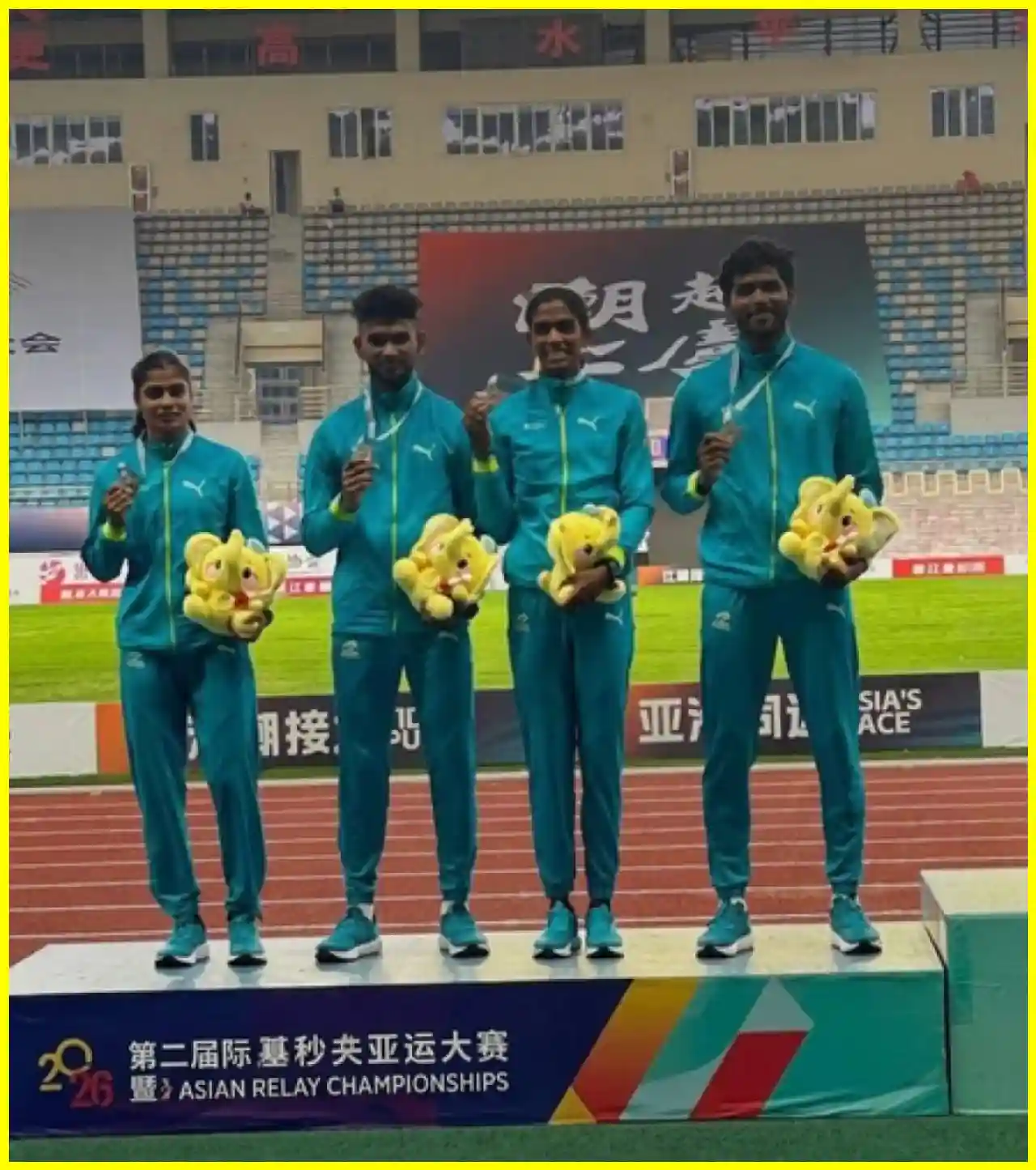 Indian Women Shine at Asian Relay Championship, Claim Gold in 4x100 ...