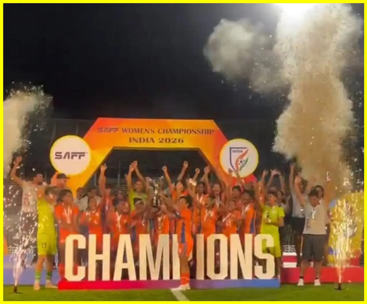 Indian Womens Football Team Triumphs at SAFF Womens Championship 2026